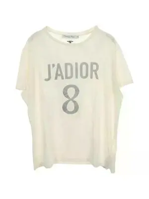 Dior 2010s J'adior 8 T-shirt - White