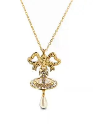 VIVIENNE WESTWOOD Rigoberta Crystal-embellishments Necklace