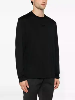 BOSS X Porsche Logo-plaque Long-sleeve Sweatshirt