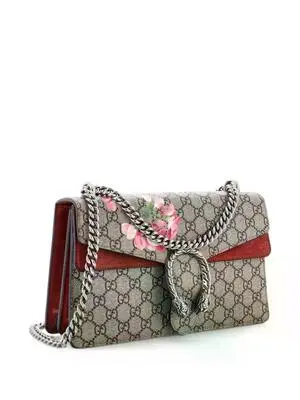 Gucci Dionysus Bag Blooms Print Gg Coated Canvas Small Shoulder Bag