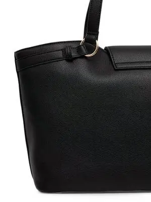 Moschino Logo-plaque Tote Bag - Black