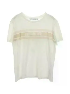 Dior 2010s Logo-print T-shirt - White