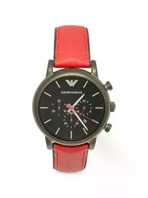 Emporio Armani Luigi 46mm Watch - Black