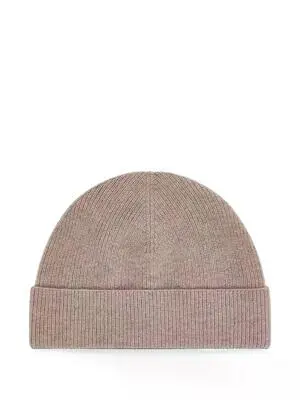 FURSAC Ribbed-knit Beanie Hat