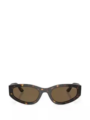 VOGUE EYEWEAR Tortoiseshell-effect Sunglasses - Brown