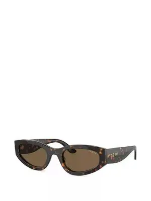 VOGUE EYEWEAR Tortoiseshell-effect Sunglasses