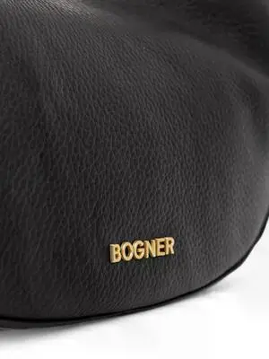 Bogner Wallis Kyla Grained-leather Crescent Shoulder Bag