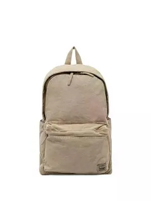 LEVI'S Remi Logo-patch Canvas Backpack - Brown