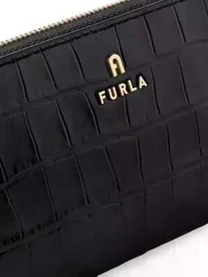 Furla Camelia Full Round Zip L - Black