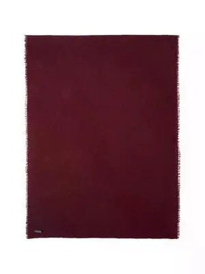Faliero Sarti Adriel Frayed Scarf - Red