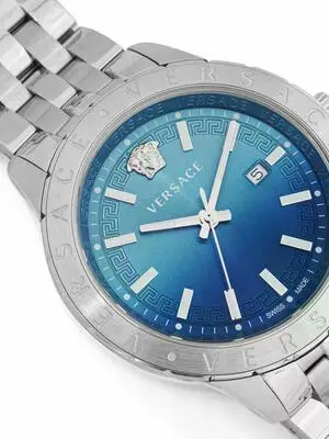 Versace Greca-pattern Link-bracelet 43mm Watch