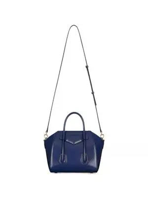 Givenchy Mini Antigona Lock Bag In Box Leather