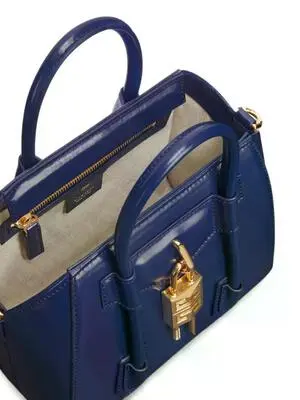 Givenchy Mini Antigona Lock Bag In Box Leather