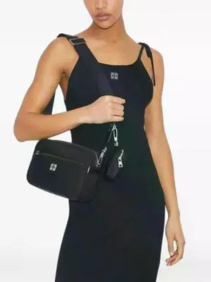 Tory Burch Virginia Zip-up Shoulder Bag - Black