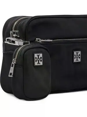 Tory Burch Virginia Zip-up Shoulder Bag - Black