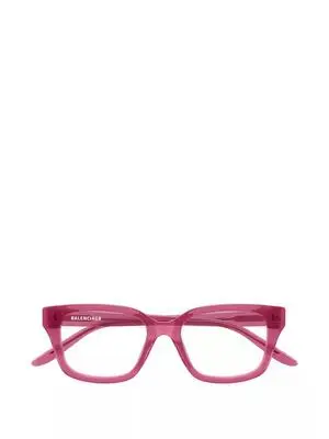 Balenciaga Square-frame Glasses - Pink