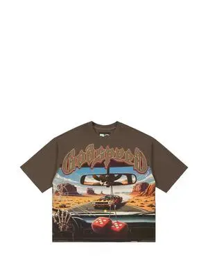 GODSPEED On The Run Ii Graphic-print T-shirt - Brown