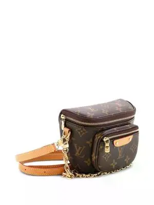 LOUIS VUITTON Bum Bag Monogram Canvas Mini Belt Bag