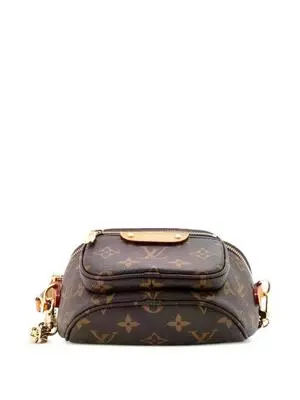 LOUIS VUITTON Bum Bag Monogram Canvas Mini Belt Bag