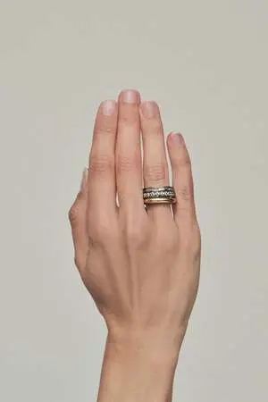 BY PARIAH Prism Ring Stack | Aquamarine