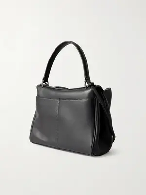 Balenciaga Rodeo Mini Leather Top-handle Bag - Gray