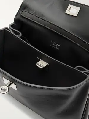 Balenciaga Rodeo Mini Leather Top-handle Bag - Gray
