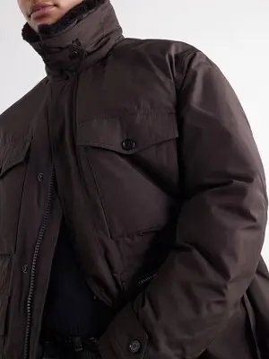Canada Goose Scout Shearling-trimmed Shell Down Jacket