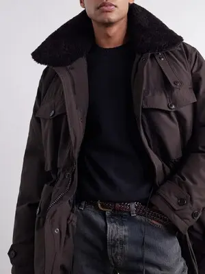 Canada Goose Scout Shearling-trimmed Shell Down Jacket