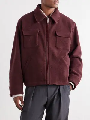SECOND / LAYER Jefe Wool Blouson Jacket