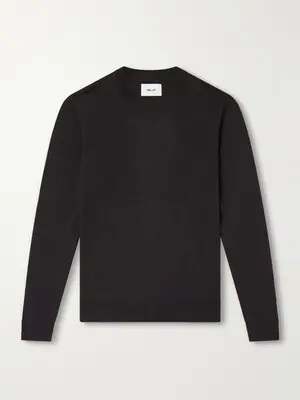 Nn07 Ted 6605 Wool Sweater - Brown
