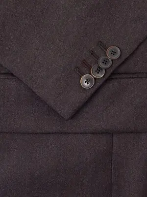 Paul Smith Wool And Cashmere-blend Flannel Suit Jacket