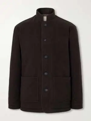 Massimo Alba Chevrolet Reversible Cashmere Jacket - Brown