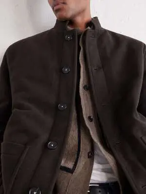 Massimo Alba Chevrolet Reversible Cashmere Jacket