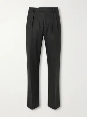 Massimo Alba Pleated Bottoms For Men