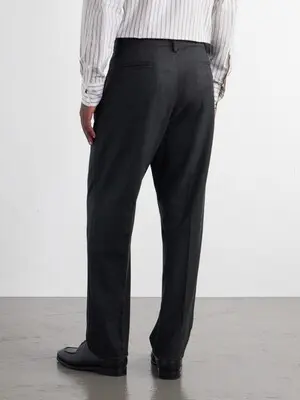 Massimo Alba Stan Straight-leg Pleated Virgin Wool Suit Trousers