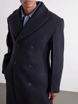 Jacquemus Le Manteau Tailleur Double-breasted Wool-blend Coat