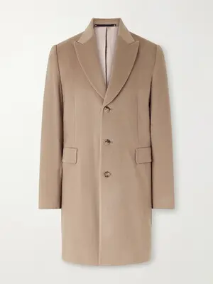 Paul Smith Wool And Cashmere-blend Coat - Neutrals