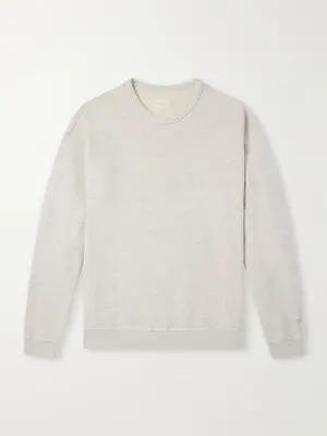Aimé Leon Dore Marina Cotton-jersey Sweatshirt - Gray