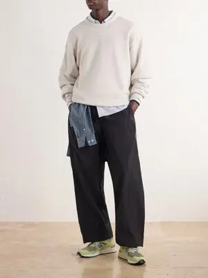Aimé Leon Dore Marina Cotton-jersey Sweatshirt - Gray