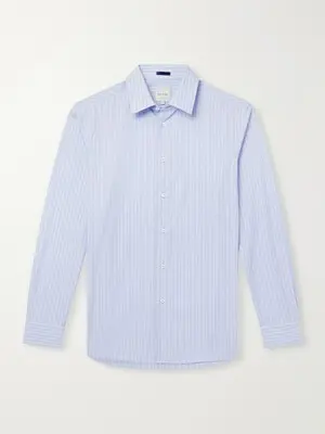 Paul Smith Striped Cotton-poplin Shirt - Blue