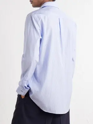 Paul Smith Striped Cotton-poplin Shirt