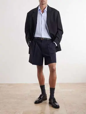 Paul Smith Striped Cotton-poplin Shirt
