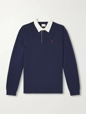 Aimé Leon Dore Cotton-jersey Polo Shirt - Blue