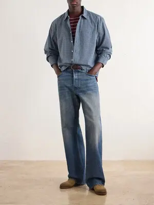 Aimé Leon Dore Checked Poplin Shirt