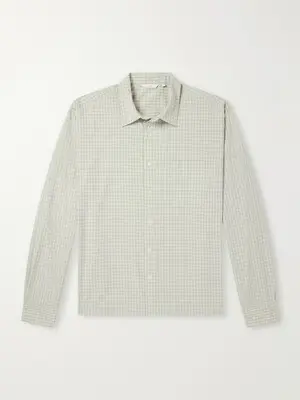 Aimé Leon Dore Checked Poplin Shirt - Green