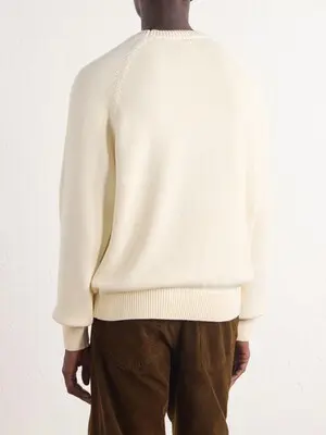 Aimé Leon Dore Logo-embroidered Cotton Sweater