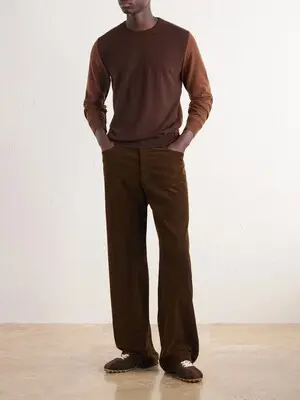 MAISON MARGIELA Colour-block Wool Sweater