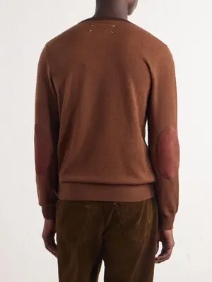 MAISON MARGIELA Colour-block Wool Sweater