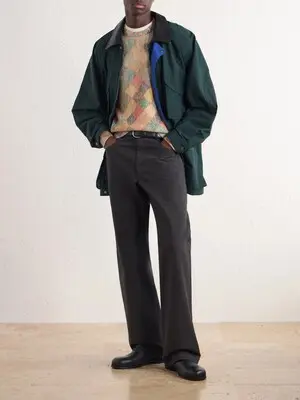 Aimé Leon Dore Checked Cotton Sweater