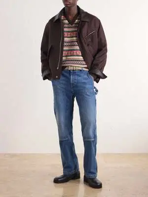 Aimé Leon Dore Fair Isle Wool-blend Sweater